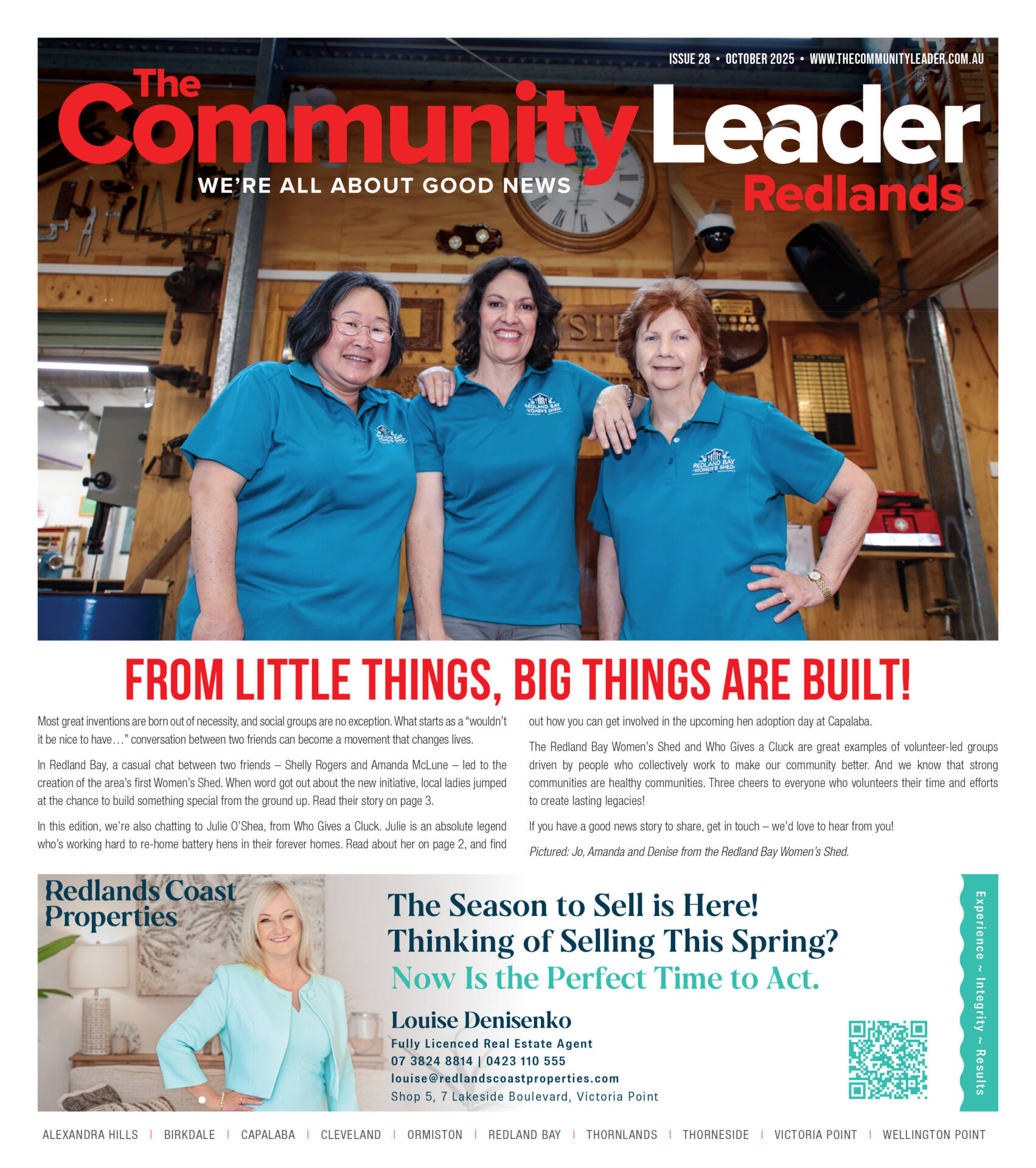 OCTOBER 2025 - The Community Leader and Real Estate New and Views